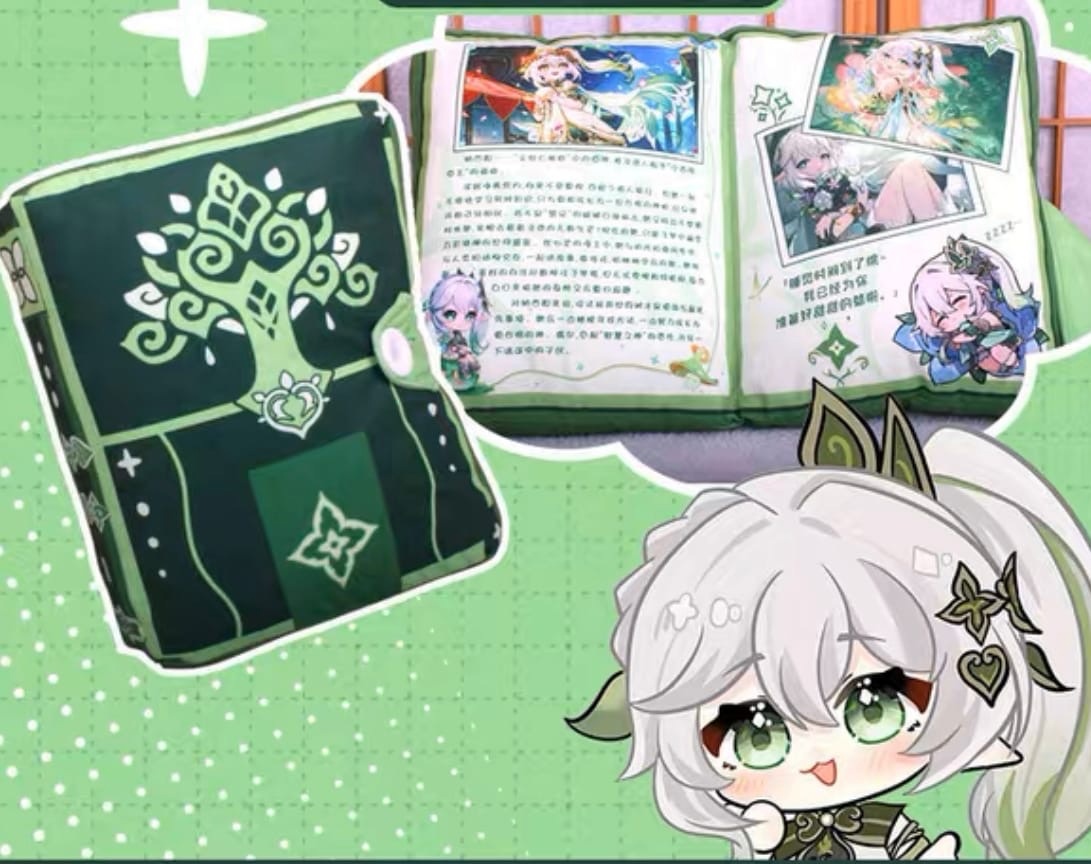 Genshin Toys Plush Book Nahida