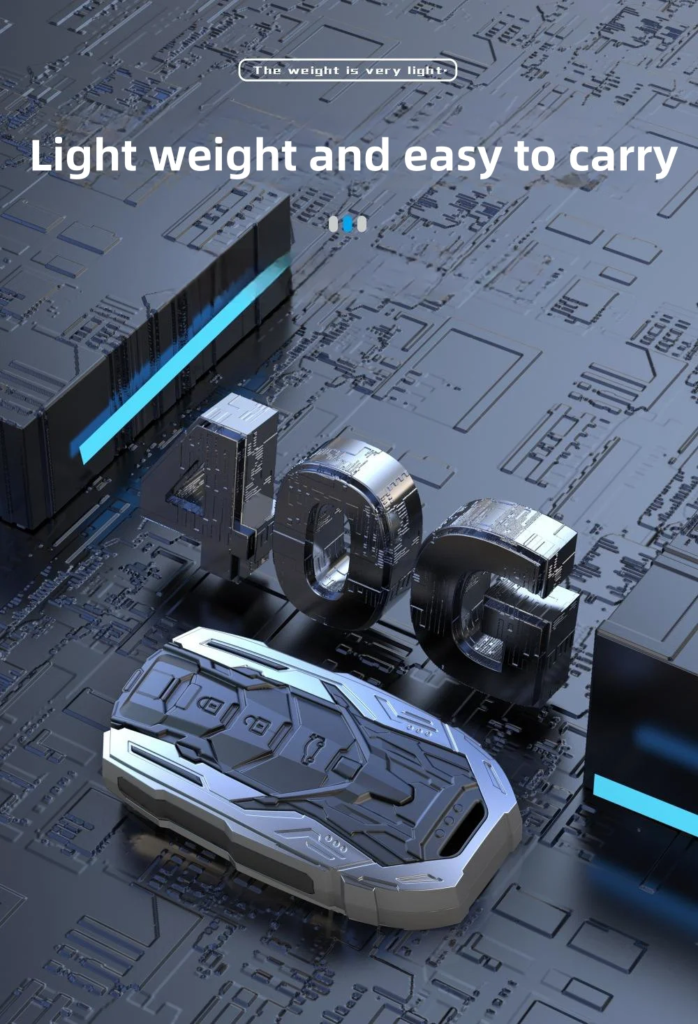 Mecha hardcore car key protective cover