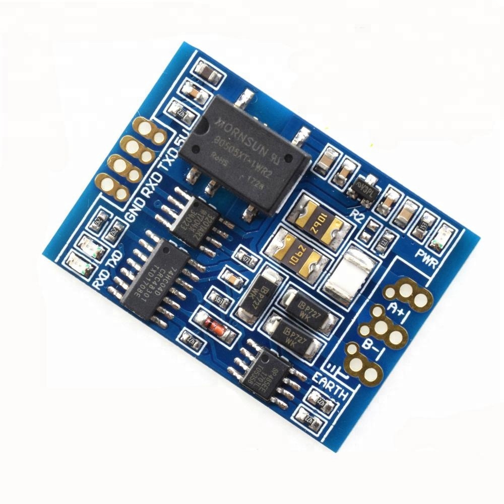 Isolated TTL to RS485 Converter Module with RXD TXD RS485 to TTL ...