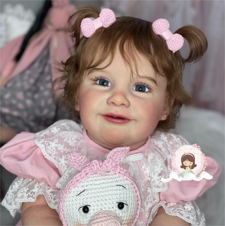 20" Soft Weighted Body Reborn Eyes Opend Girl Avaya,Gift Set with ...