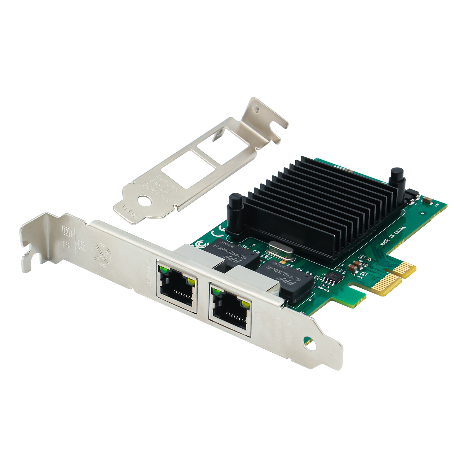 SODOLA Gigabit Dual NIC with Intel 82576 Chip, 1Gb Network Card Compare ...