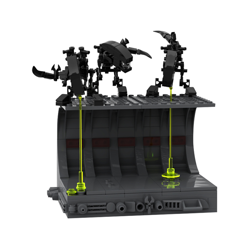 MOC-74492 Aliens Shelf Diorama