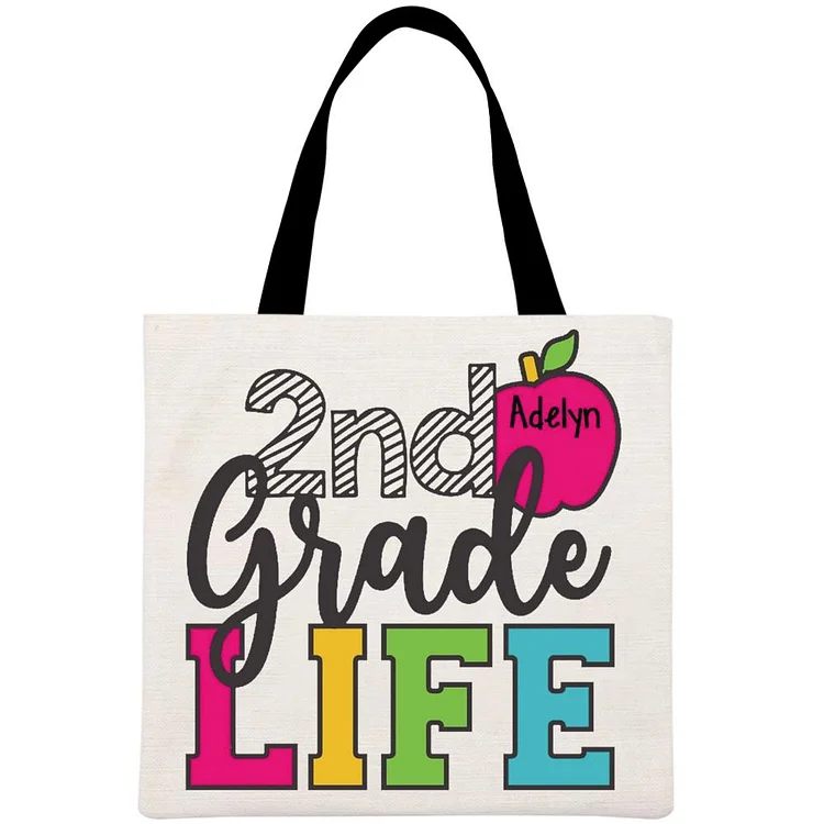 2nd grade Printed Linen Bag