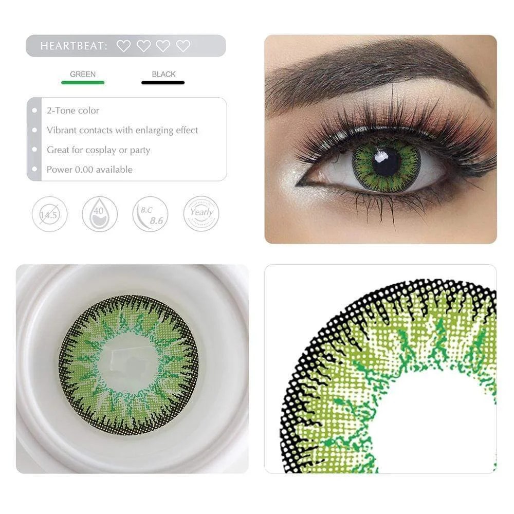 Men's Nonno Green Colored Contacts