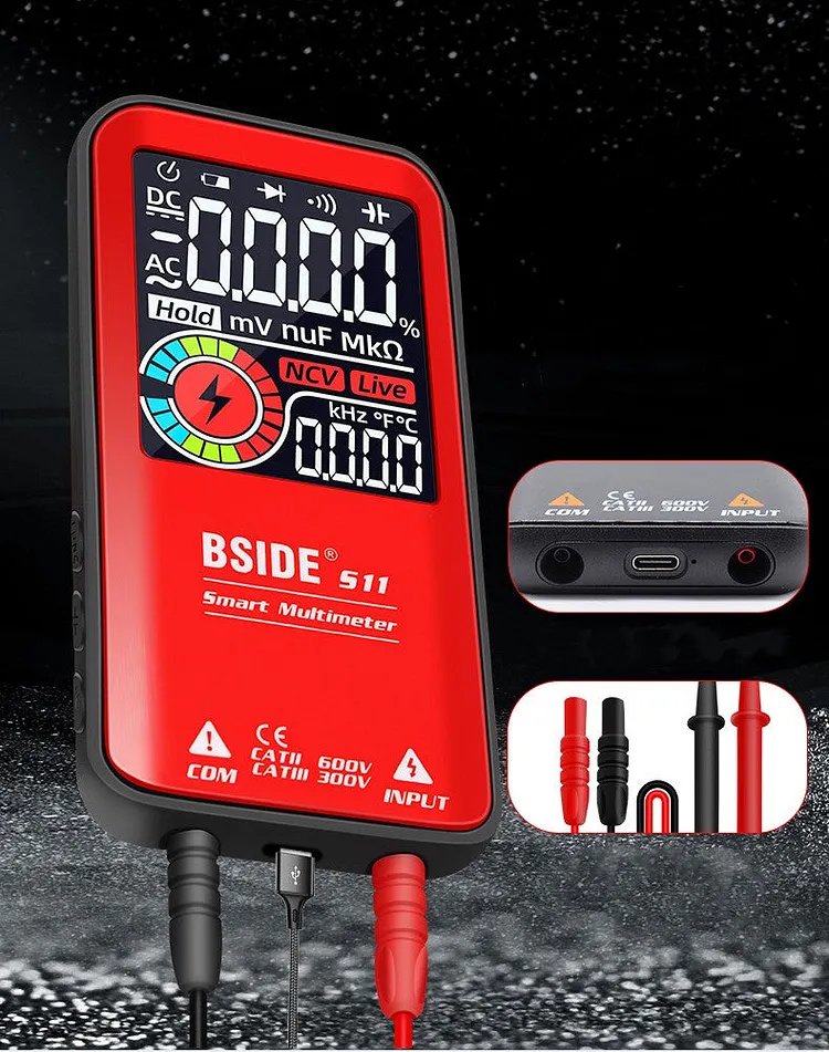 🔥⚡Fully automatic intelligent electromagnetic radiation multimeter