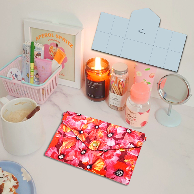 Quick and Easy Multi-Layered Pouch Template - Tutorial Included