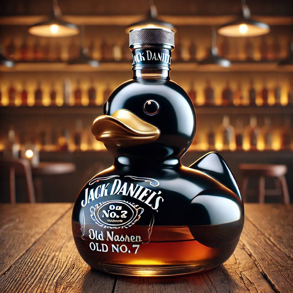 Funny Whiskey Duck Bottle（FREE SHIPPING）