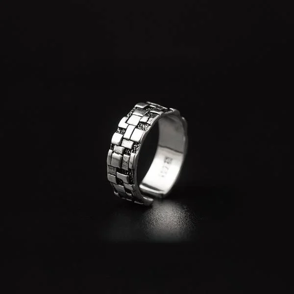 Sterling Silver Cyberpunk Creations Ring