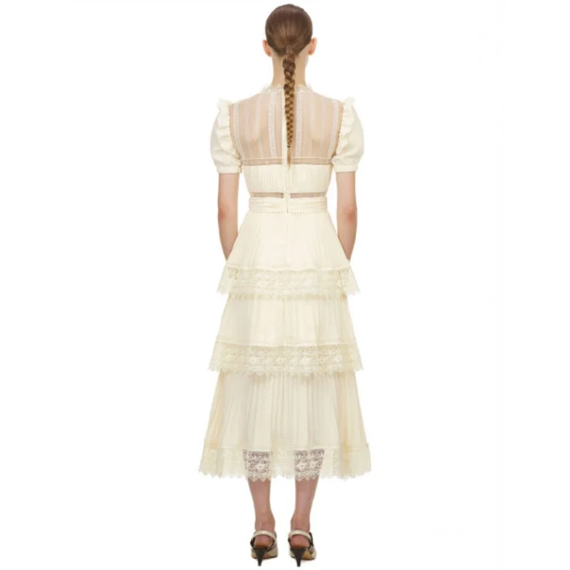 Zingj Quality Runway self portrait Designer Dress Women 2020 Summer ...