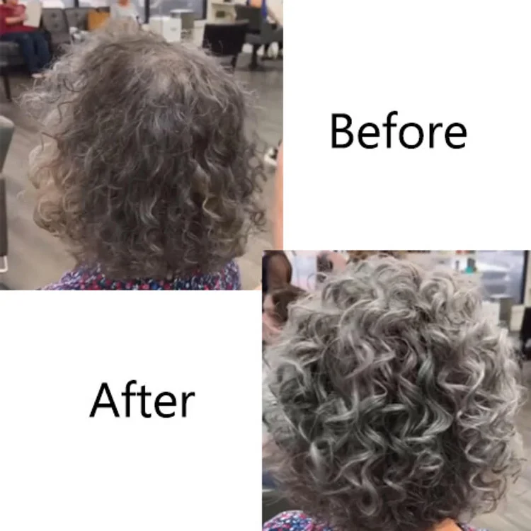 Short curly hair topper 2C