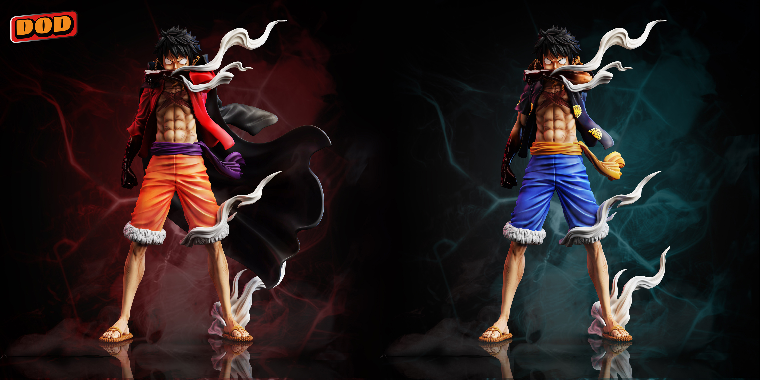 POP Scale Blowing Monkey D. Luffy - ONE PIECE Resin Statue - DOD Studio ...