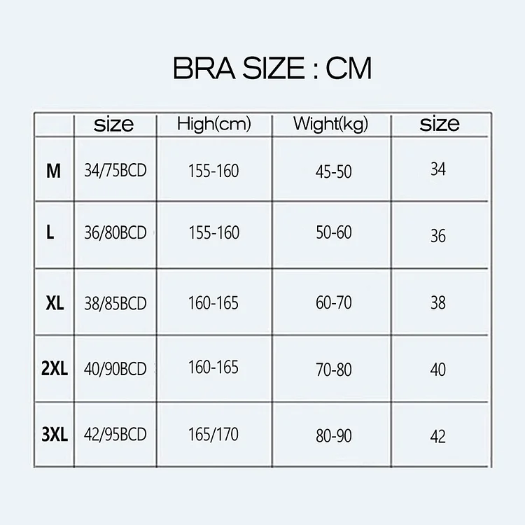 Comfort Wirefree Bra Fits
