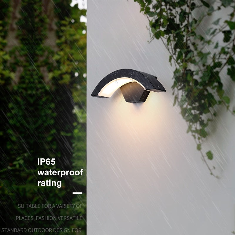 18w LED Outdoor Waterproof Walkway Front Door Garden Porch Wall Light ...