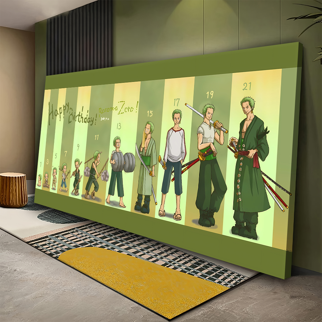 Roronoa Zoro Canvas Wall Art