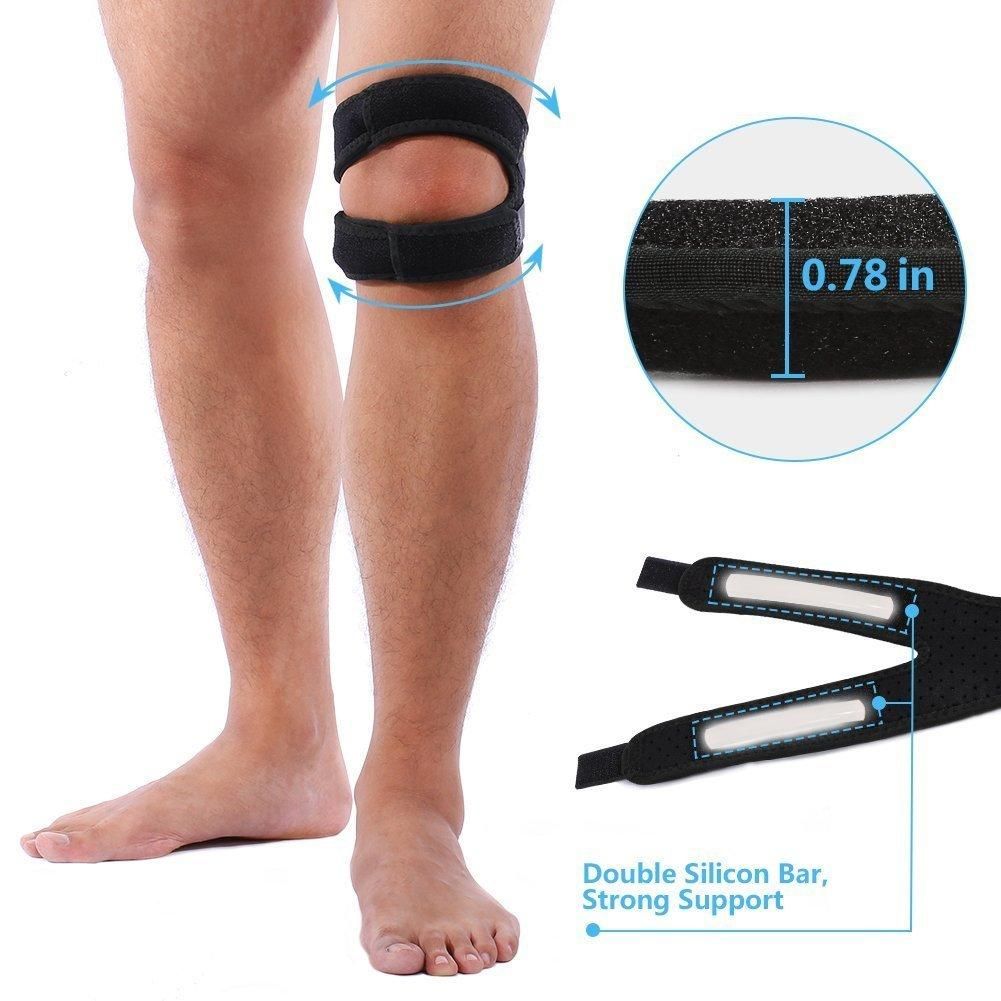 Bauerfeind Meniscus Brace - Patella Knee Strap for Meniscus Support