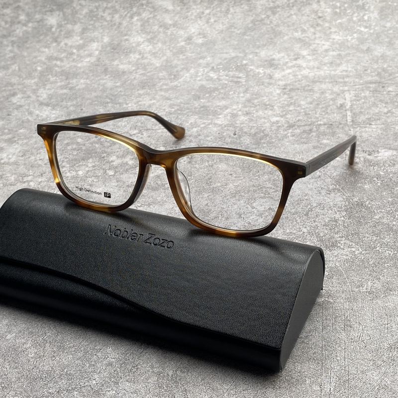 High quality short frame square glasses frame Men and women small face ...