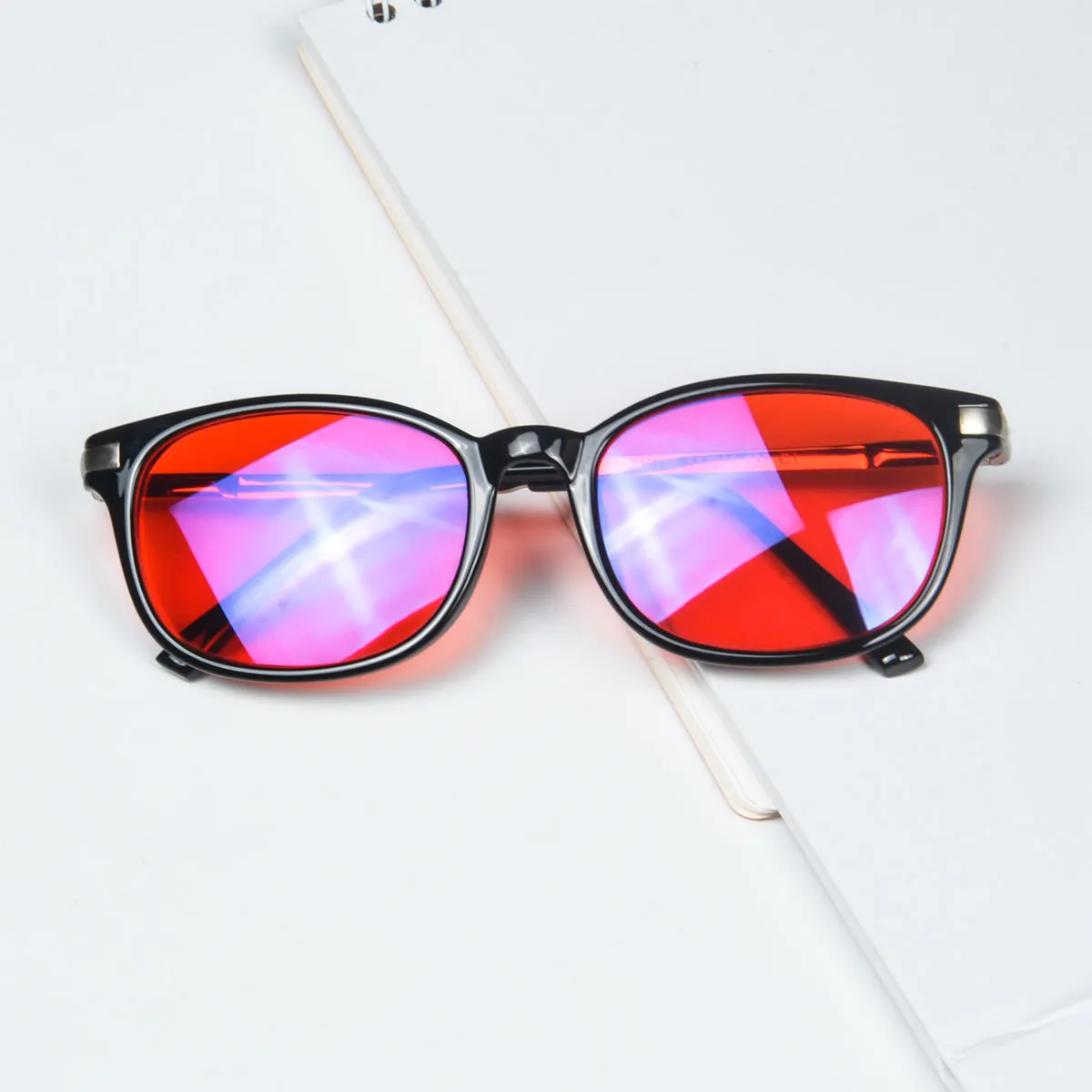 SHINU Computer glasses man blue light glasses Orange lenses clear lens ...