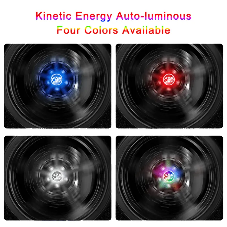 Greetlight Toyota & Crown-Compatible Magnetic Suspension Hub Caps & LED ...