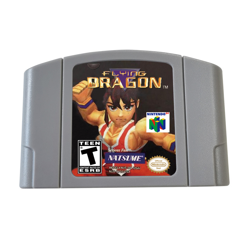 Flying Dragon 64 N64 Cartridge For Nintendo 64 Game Console
