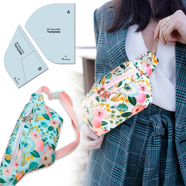 DIY Sling Bags / Bum Bag Sewing Template & Instructions