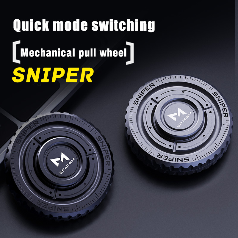 3in1 EDC Metal Pushing Card Hand Spinner Coin Adults Creative Anti ...