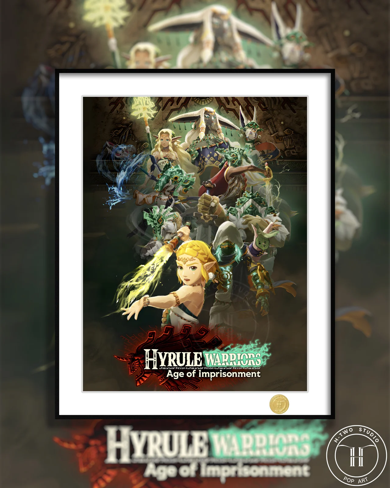 Hyrule Warriors Age of Imprisonment Decorative Painting - The Legend of ...