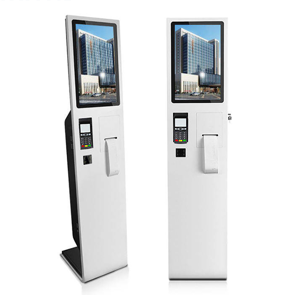 RFID touch screen monitor self check in checkout machine for RFID shop ...