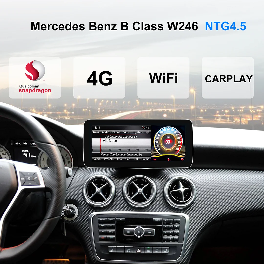 Koason Android Screen Upgrade Apple CarPlay Android Auto GPS Navigation ...