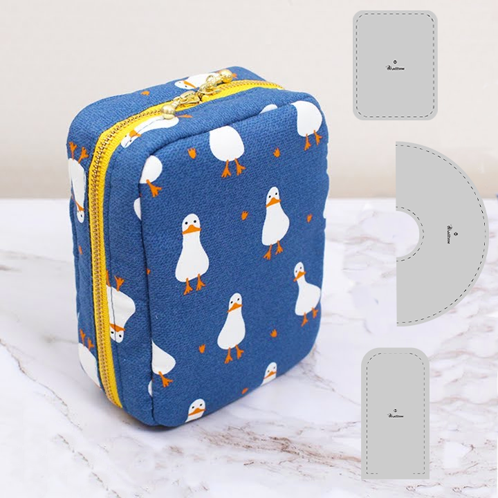 Foldable Crossbody Bag Sewing Templates(3PCS)-Tutorial Included