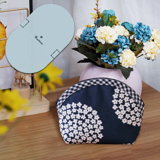 Nostalgic Shape Handmade Mini Pouch—With Tutorial + Template