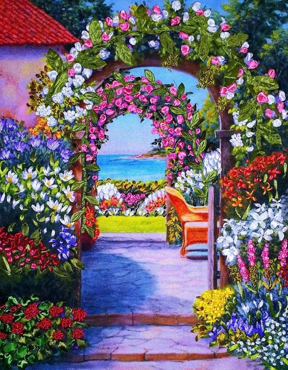 DIY Painting By Numbers | Garden-- 40*50cm