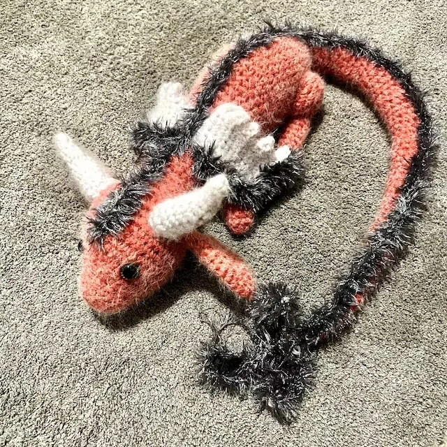 DIY Crochet Cute Dragon Pattern