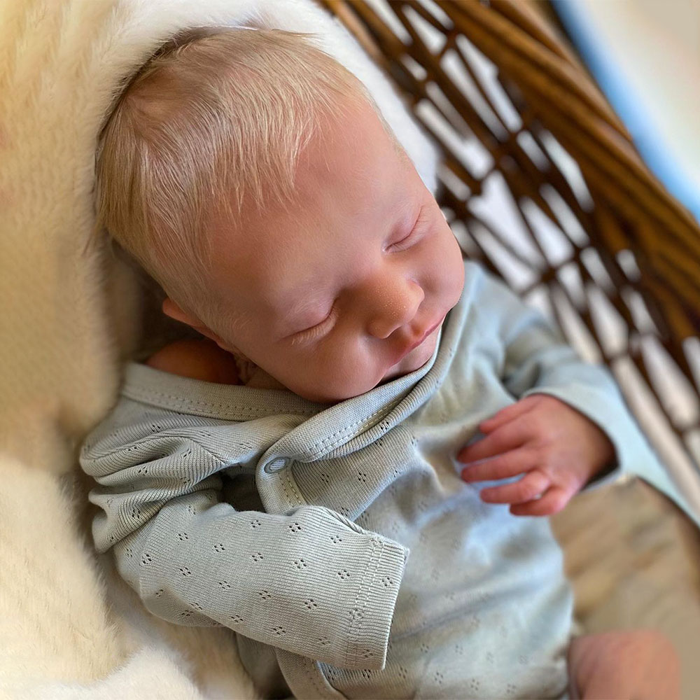 [New Series] 20'' Lifelike Realistic Sleeping Boy Doll Named Wanata ...