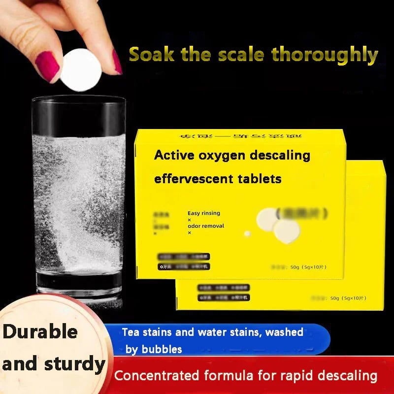 🔥BFCM Hot Sale - Active oxygen descaling and oil removing effervescent ...