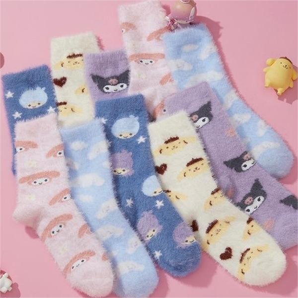 Anime Fluffy Plush Socks - Teenypets
