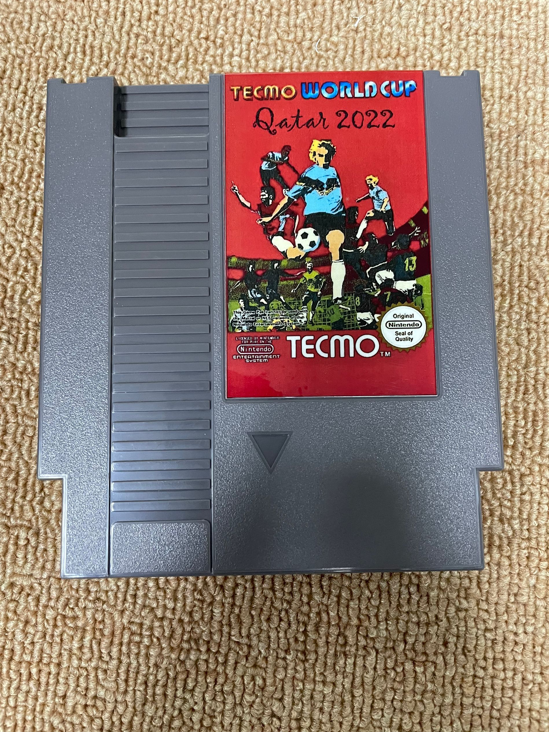QATAR 2022 World Cup NES For Nintendo Entertainment System - 8 Bit Game ...