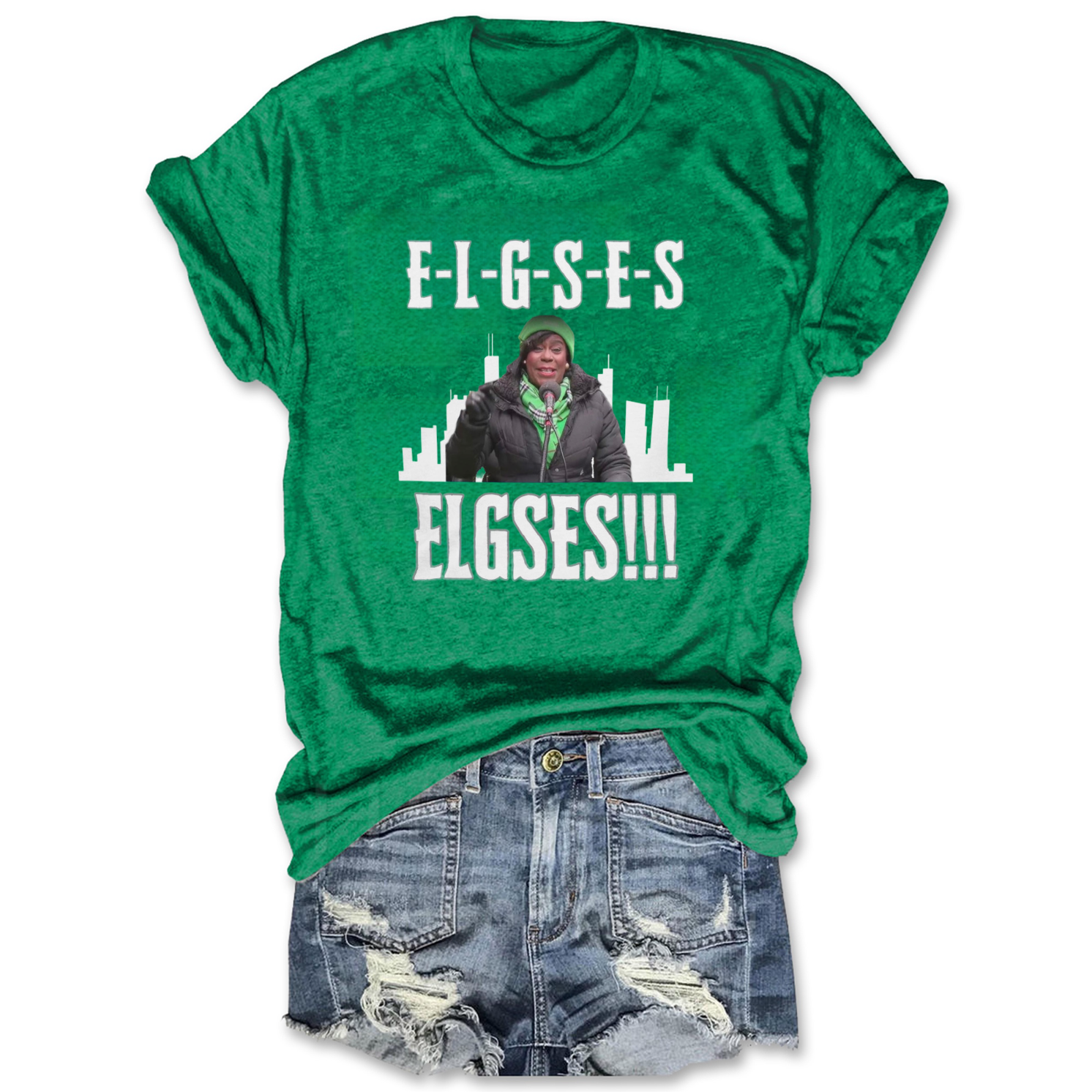 New Philly Mayor Parker ELGSES Philadelphia Football Tee