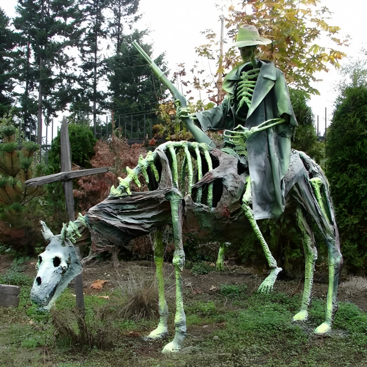 Ghost Rider-Skeleton Cowboy & Skeleton Horse