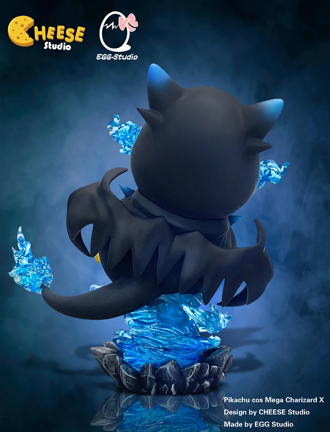 Mega Charizard X & Y Cosplay Pikachu - Pokemon Resin Statue - CHEESE Studio