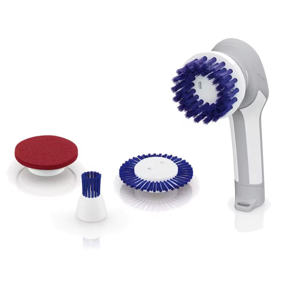 chargeable bathroom cleaning brush Electric spin with extension adaptive