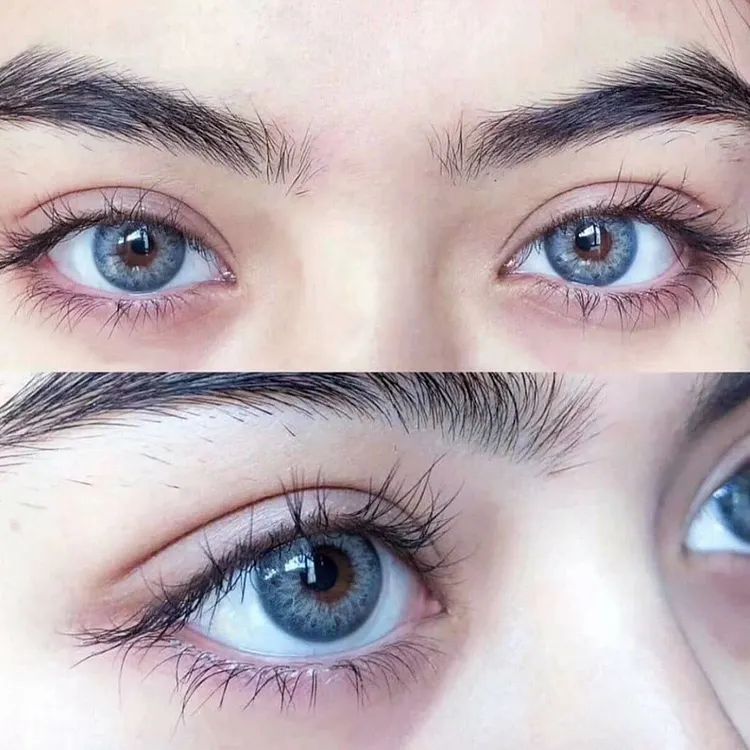 MYSTICEYES DNA Taylor Blue Gray Colored Contact Lenses,prescription ...
