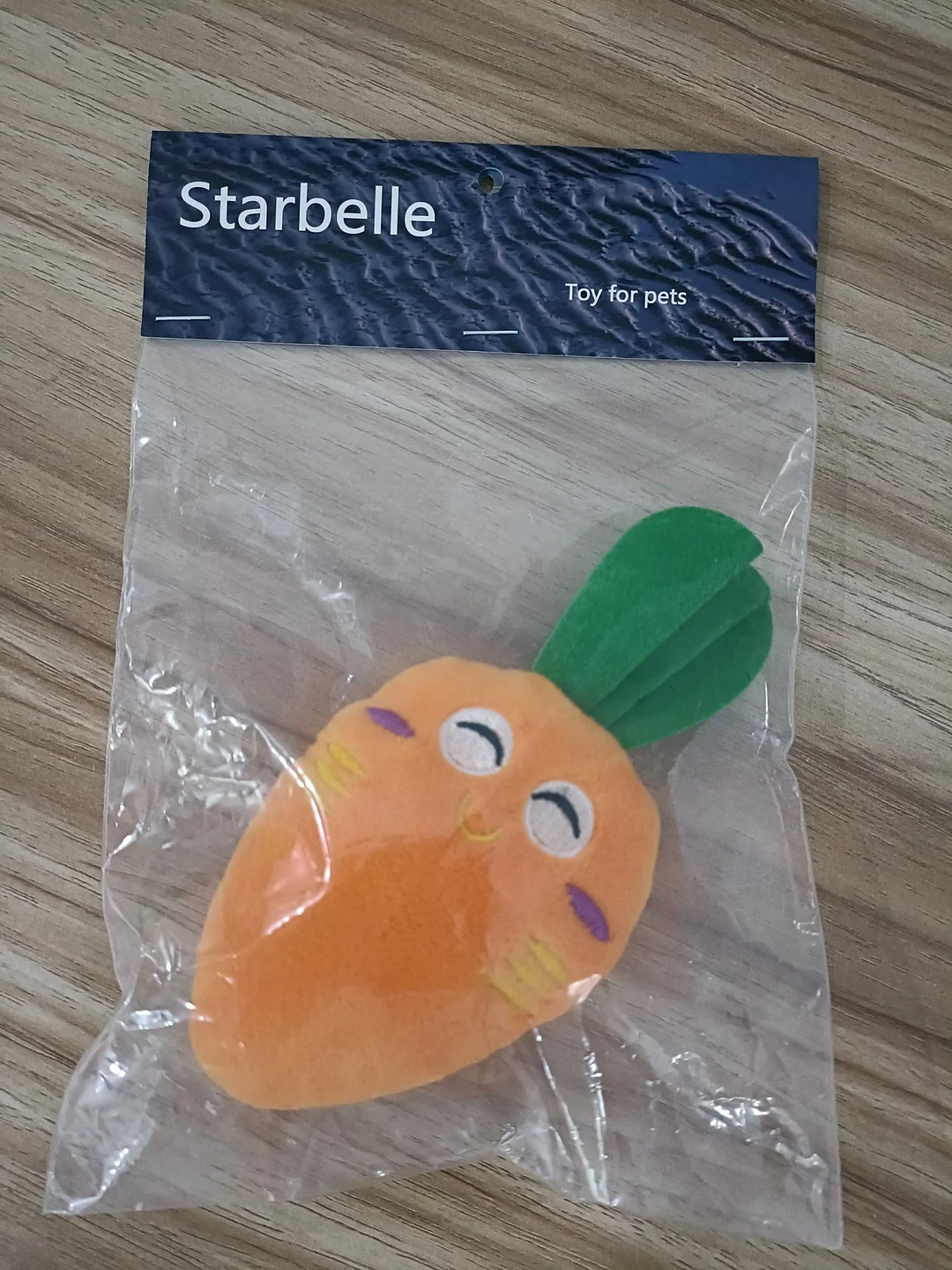 Starbelle Toy For Pets Puppy Chew Toy Carrots, Durable, Puppy Teeth Cleaner