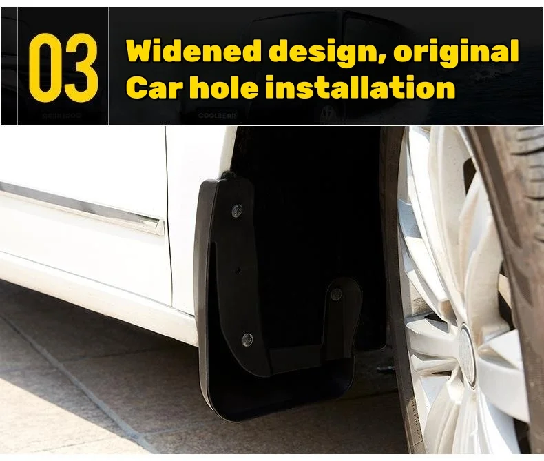 Car anti-sediment protection car paint fender