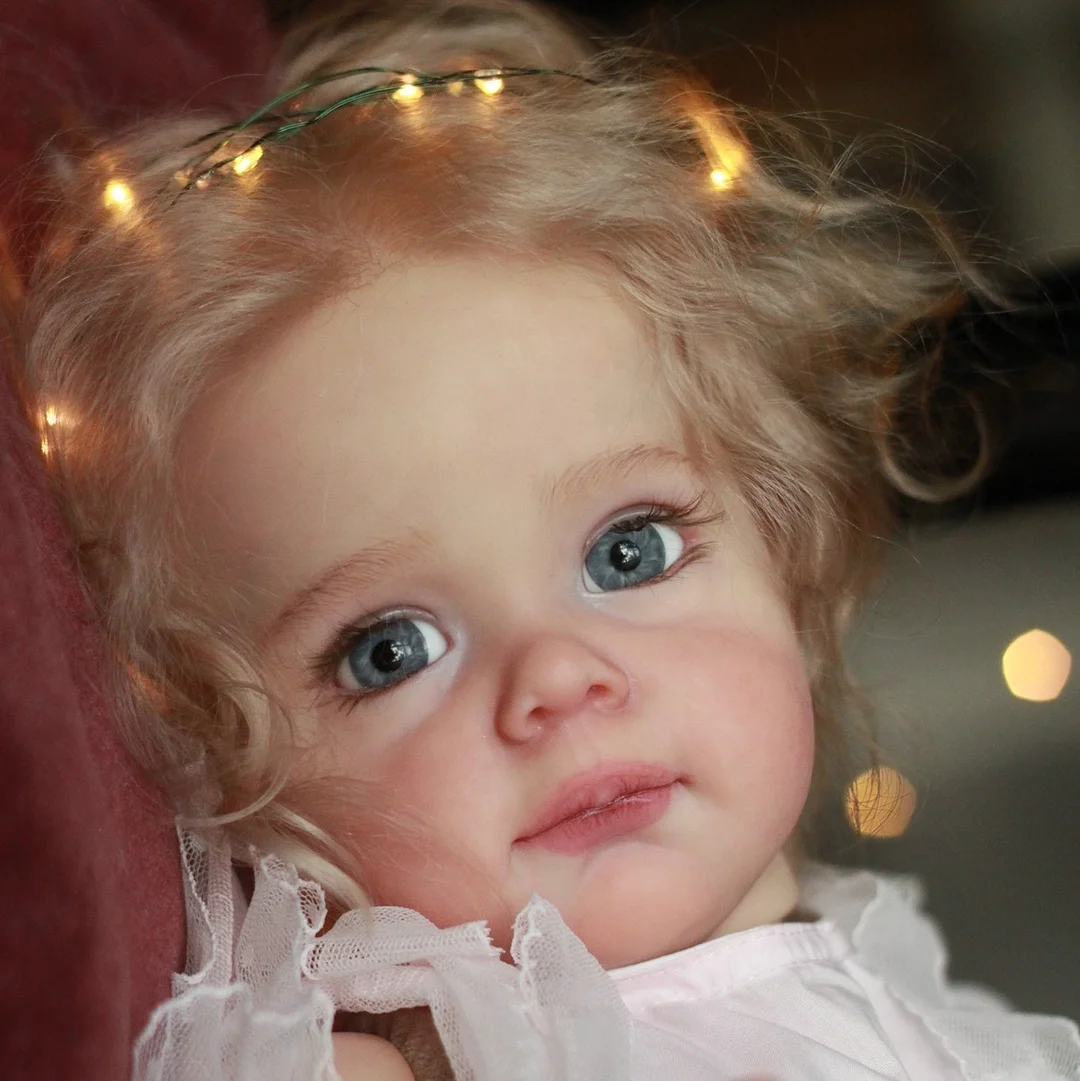 Reborn Awake Girl Brenda 12" Real Lifelike Silicone Reborn Toddlers Doll