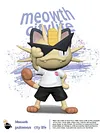 City Life Meowth - Pokemon Resin Statue - FeiMaoYangRi Studio