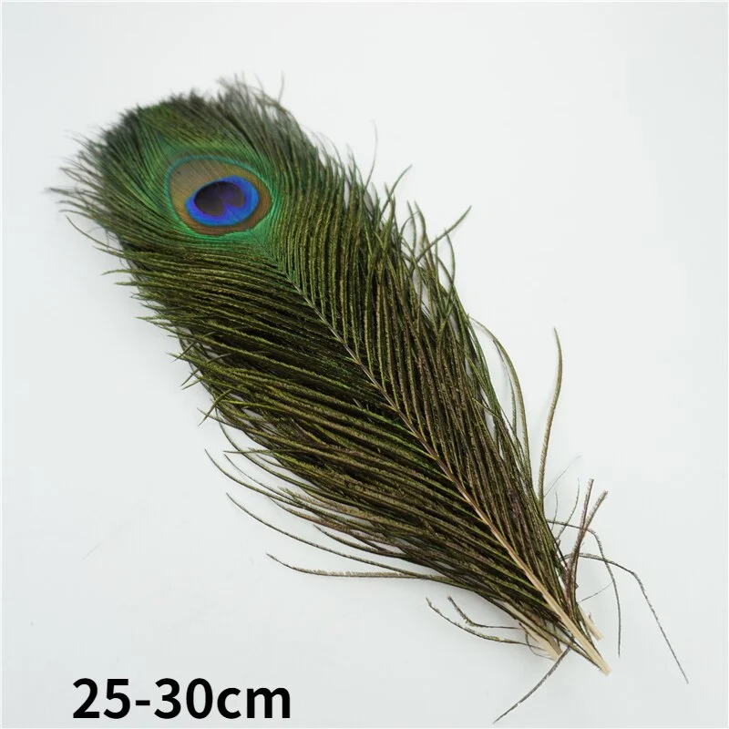 Nigikala Natural Peacock Feathers for Crafts Table Centerpieces ...