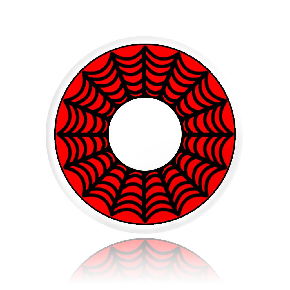 Spider Web Halloween Contacts