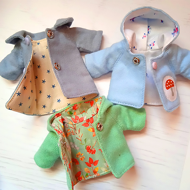 Sewing Jacket For Doll PDF Pattern
