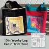 Wonky Log Cabin Trim Tool (With Instructions)