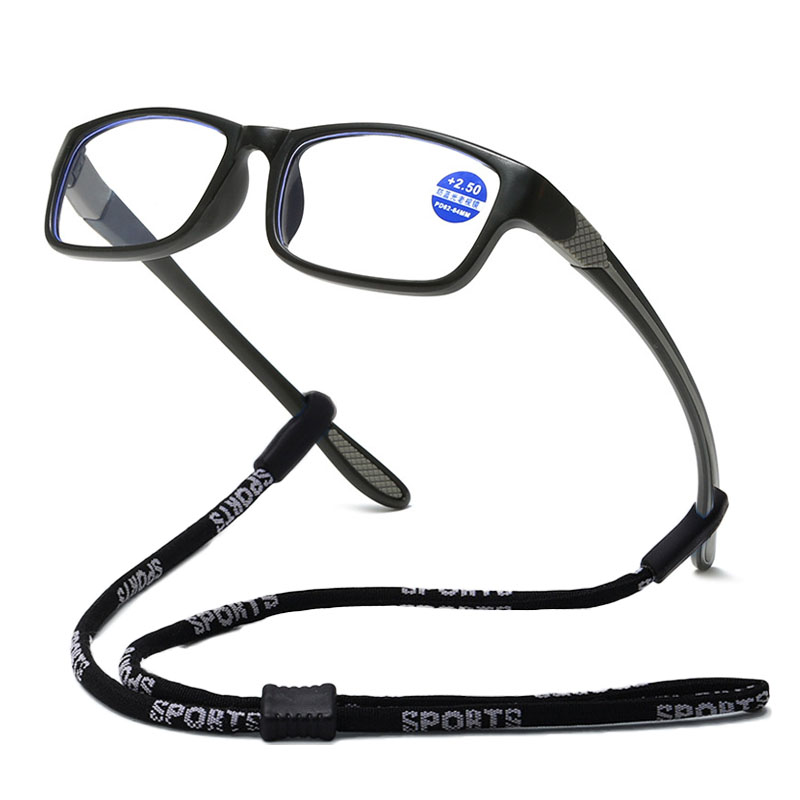 Anti-blue Light Reading Glasses Sports TR90 Ultralight Presbyopia ...